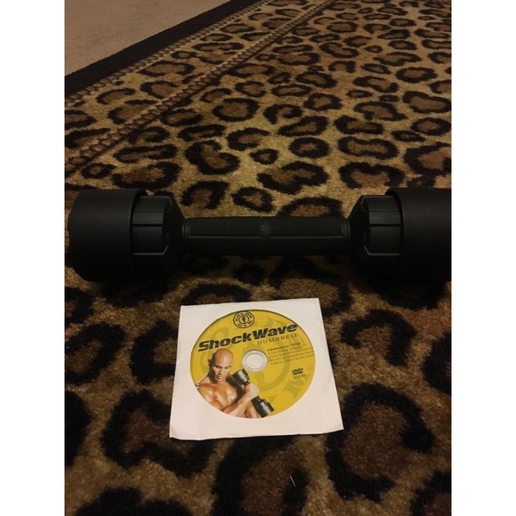 Golds Gyn | Other | Goldss Gym Dumbbell Shake Shockwave Weight 25 Lbs ...